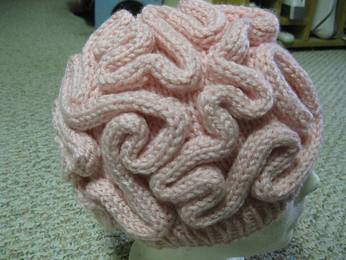 Ravelry: Thinking Cap - Brain pattern by Kathy Doherty