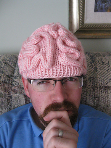 Ravelry: Thinking Cap - Brain pattern by Kathy Doherty
