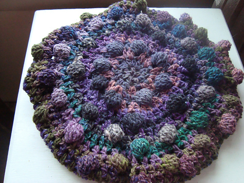 Ravelry: Reggae Rasta Beret Slouch Popcorn Cap pattern by Teresa Richardson