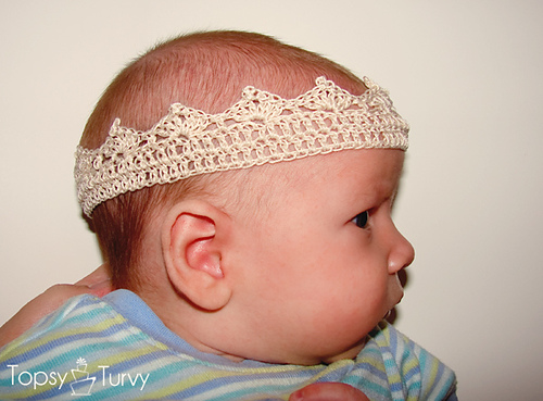 Ravelry: crochet baby crown pattern by Ashlee Prisbrey