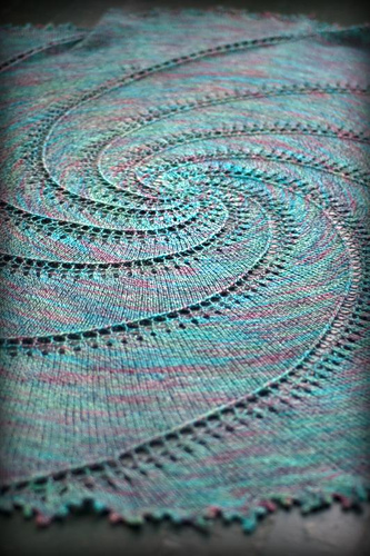 Ravelry: Vortex Shawl pattern by Kristina McCurley