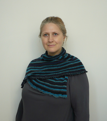 Ravelry: Rainbow Ruffle Shawl pattern by More Twist