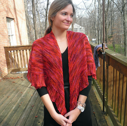Ravelry: #269 Anne Shoulder Scarf pattern by Chris Carroll