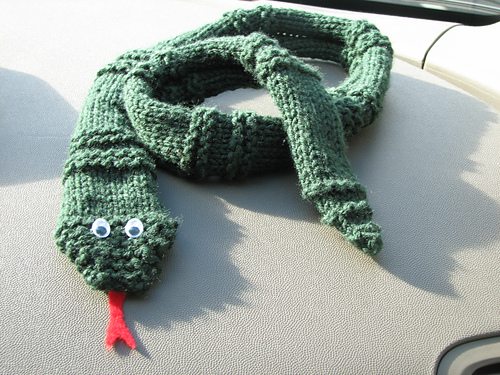 Ravelry: Toddler Snake Scarf pattern by Mel