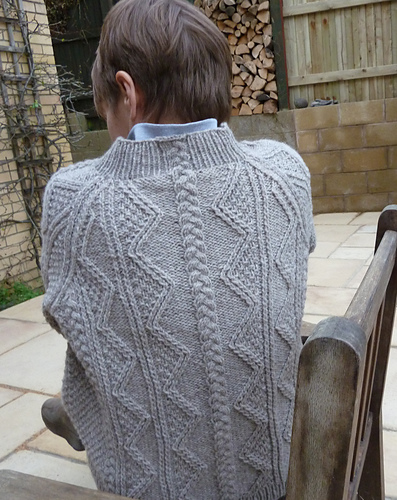 Ravelry: Design C - Round and Stand Up Neck Sweater pattern by Hayfield