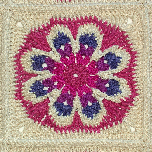 Ravelry: Big Flower Afghan pattern by Renate Kirkpatrick
