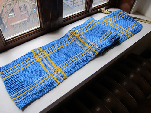 Ravelry: Ethan's College Blanket pattern by Lisa Hoffman