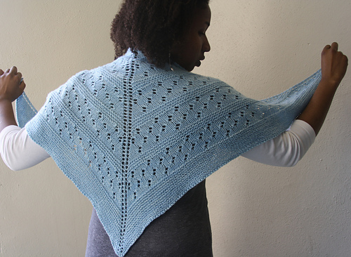Ravelry: Iridessa Kerchief pattern by Caryl Pierre