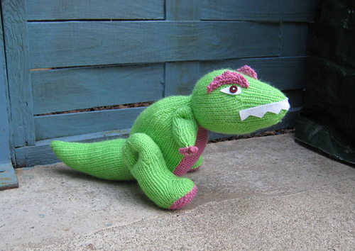 Ravelry: Allosaurus pattern by Tina Barrett