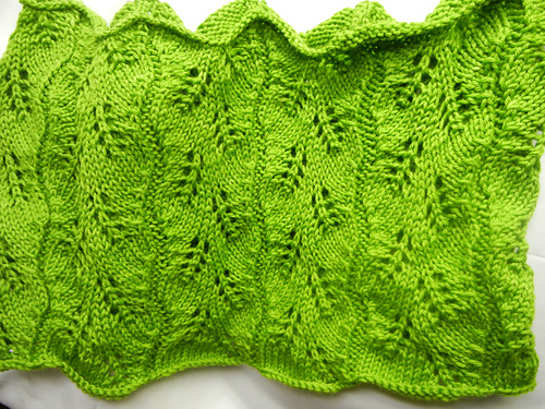 Ravelry: Leaf Lace Scarf pattern by Janet D. Russell