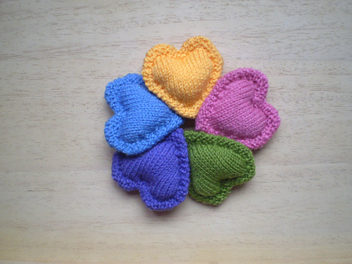 Ravelry: Framed Hearts pattern by Frankie Brown