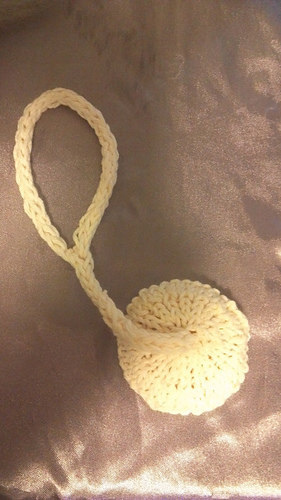 Ravelry: Easy I-Cord Drop Spindle Wrist Distaff pattern by Shay Holmes