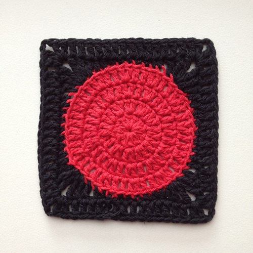 Ravelry: circle square pattern by Jellina Verhoeff