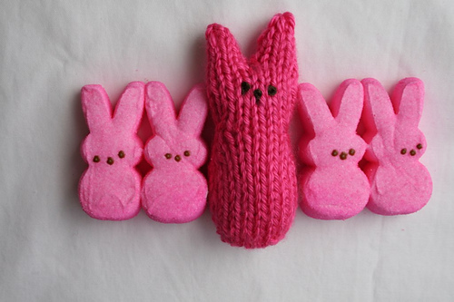 Ravelry: Peeps Bunny pattern by Susan Cornish