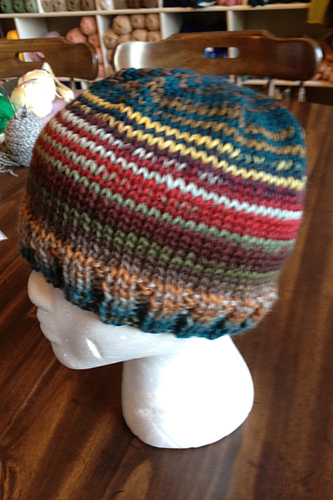 Ravelry: Simple Hat pattern by Melinda Hrynewycz