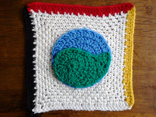 Ravelry: kokkole's Flag Squares for Knit-A-Square