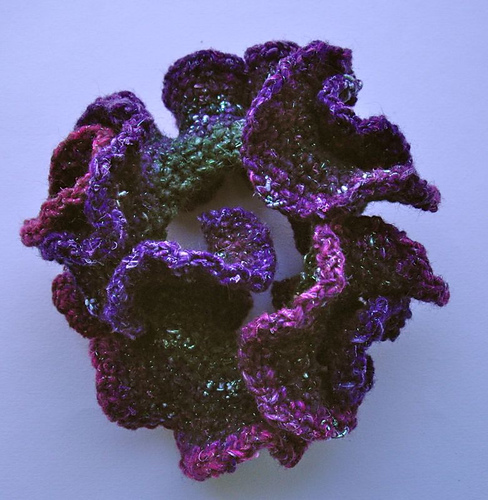 Ravelry: smbelcas' more negatively curved Mobius band