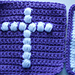 Ravelry: Mini Puff Cross Prayer Square pattern by Cynthia Boylan