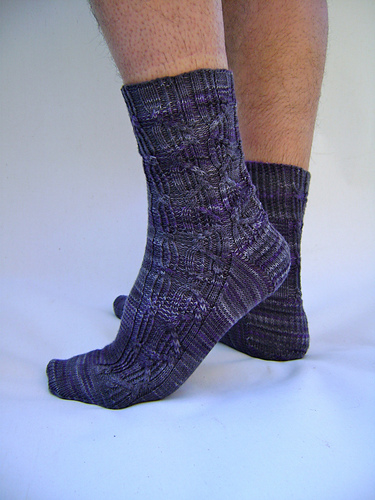 Ravelry: Mort Socks pattern by Rachel Coopey