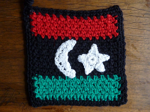 Ravelry: kokkole's Flag Squares for Knit-A-Square