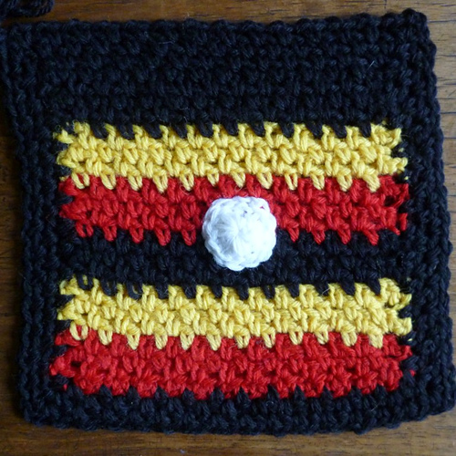Ravelry: kokkole's Flag Squares for Knit-A-Square