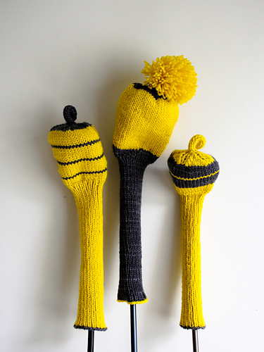 Ravelry: Golf Club Covers pattern by Purl Soho