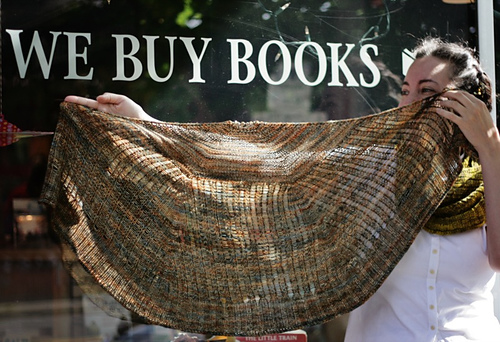 Ravelry: Powell's City of Books Shawl pattern by Star Athena