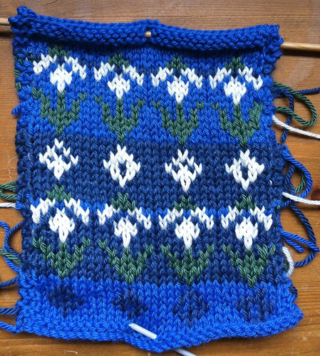 Ravelry: Snowdrop chart pattern by Sandra Jäger