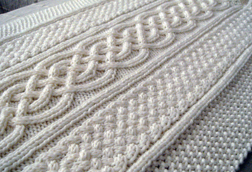 Ravelry: Celtic Blanket pattern by Arianna Frasca