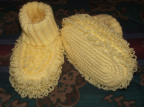 Ravelry: cobblerscabin's Dust Mop Slippers-Adult
