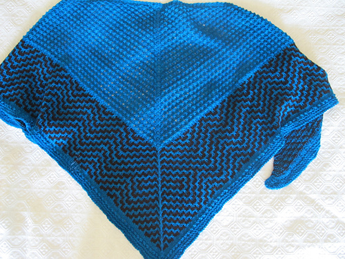 Ravelry: Ripple Rock Shawl pattern by Judy Marples
