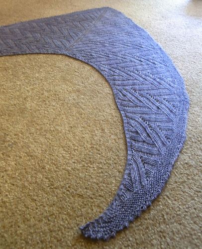 Ravelry: Coriolis Shawl pattern by verybusymonkey