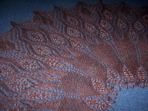 Ravelry: Sirin Bird shawl pattern by Natalia Sha