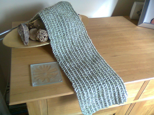 Ravelry: Easiest Farrow Rib Scarf pattern by Diana Troldahl