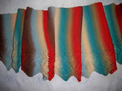 Ravelry: Low Tide Shawl pattern by Sharon Mooney