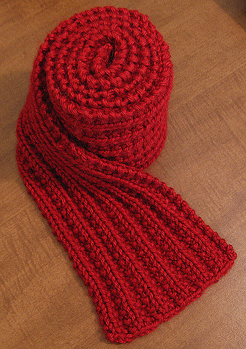Ravelry: Farrow Rib Scarf pattern by Melissa Matthay and Sheryl Thies