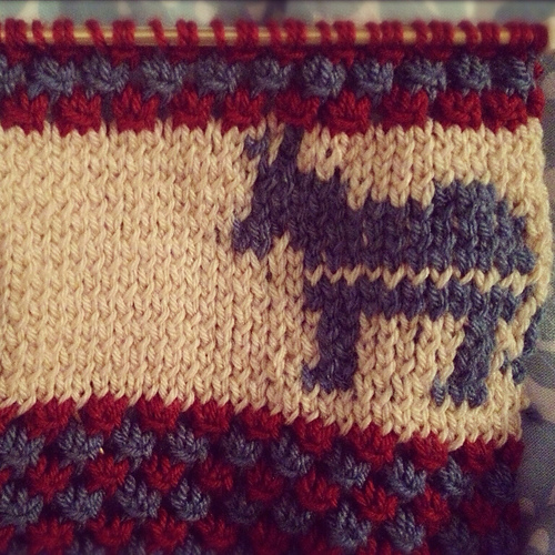 Ravelry: Rock the Vote Fingerless Gloves - Democrat pattern by Brittany ...