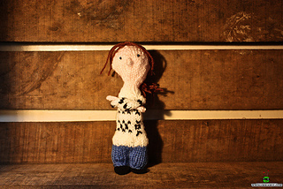 Ravelry: Little Knitted Sarah Lund - The Killing pattern by Whodunnknit
