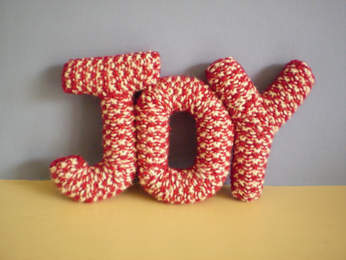 Ravelry: Soft Letters pattern by Frankie Brown