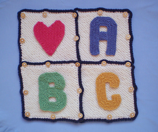 Ravelry: Letter Squares pattern by Frankie Brown