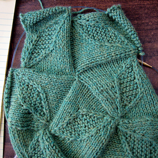 Ravelry: yarnover's Nine stars entrelac hat