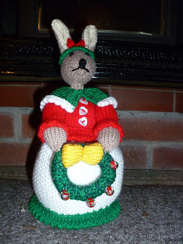 Ravelry: Rebecca Christmas Rabbit pattern by Phoeny