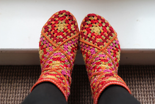 Ravelry: dibuk's Granny square socks