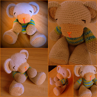 Ravelry: Grey Bear pattern by Jaimai