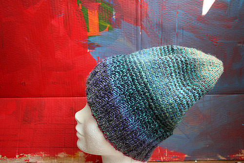 Ravelry: Striped Kureyon hat pattern by Rosa Pomar