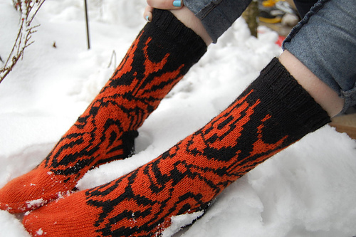 Ravelry: Devilsocks pattern by Beate Zäch