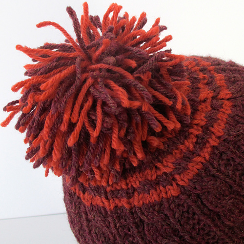 Ravelry: Gingerbread Icing Ear Flap Hat pattern by Elizabeth Seidle