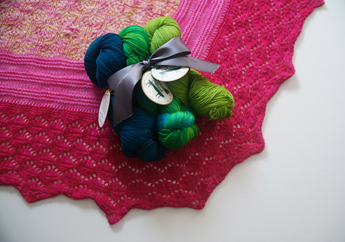 Ravelry: JKAL Shawl with JKnit pattern by Michelle Miller