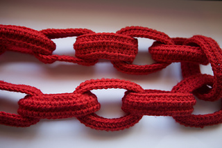 Ravelry: Chain Link Scarf pattern by More Knits