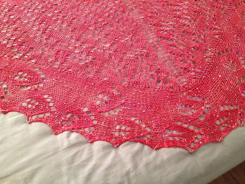 Ravelry: Jacqueline Shawl pattern by Michelle Miller